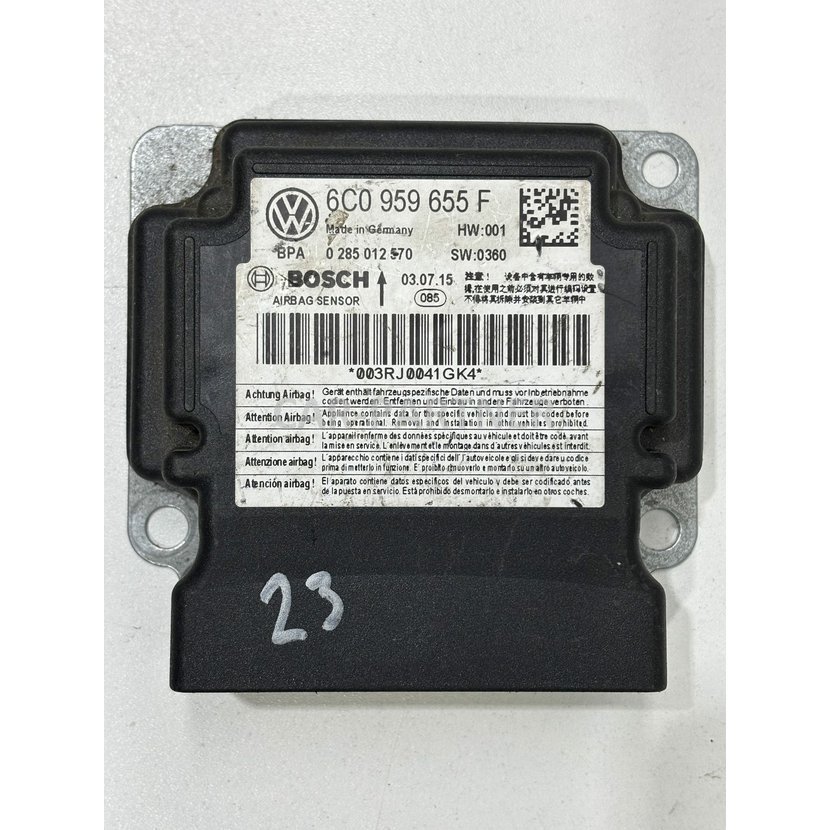 Řídící jednotka airbagu 6C0 959 655 F Škoda/VW | CAR-PARTNER